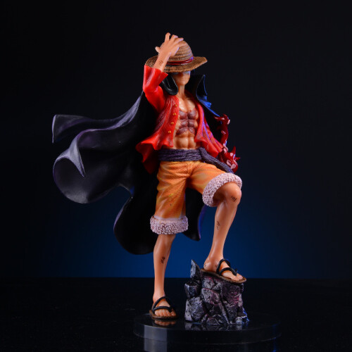 (Sin caja) Figura de Anime Luffy de 25CM, mono D. Figura de acción de ...