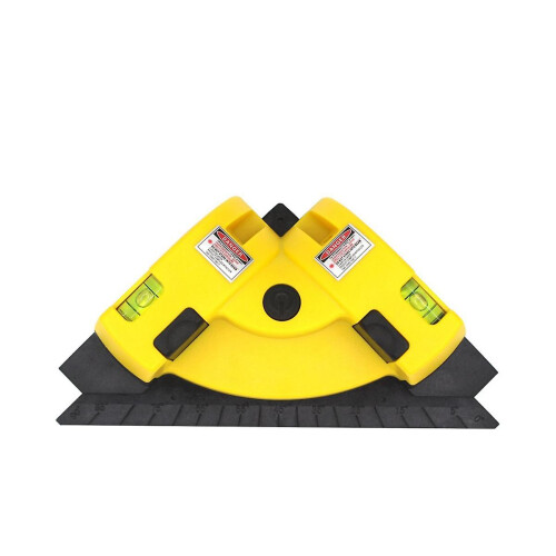 90-Degree Right-Angle Infrared Level Meter Wall Tile Ground Line Laser ...