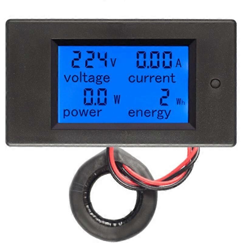Voltmeter Ammeter Digital Multimeter AC 100A 80-260V Current Voltage ...