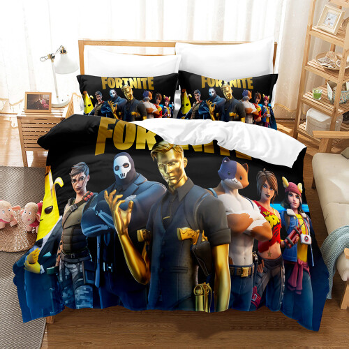 (Pattern-FT05, Double 200*200cm/3Pcs) Gift For Fortnite Single Double ...