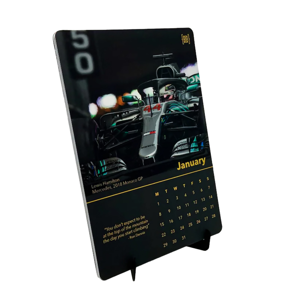 Autokalender 2024 / F1-Rennkalender 2024-2025, Wandkalender Januar ...