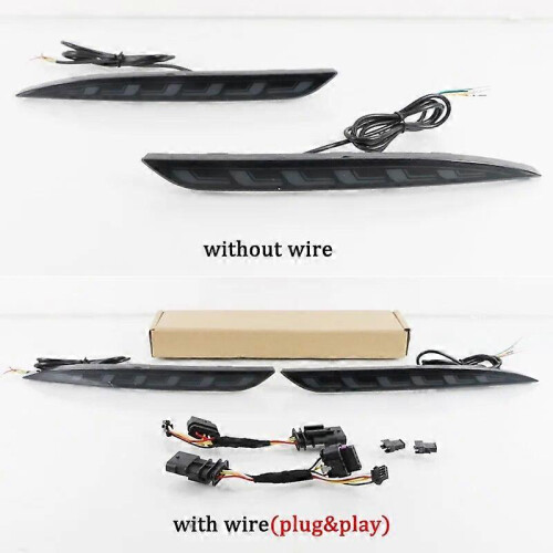 (black without wire) For Tesla Model Y 2019 - 2022 3-in-1 Functions 12V ...