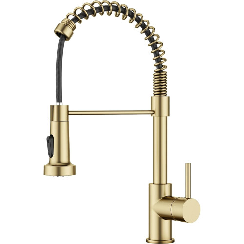 Kitchen Tap, Spring Kitchen Sink Mixer Taps with Pull Down Sprayer ...