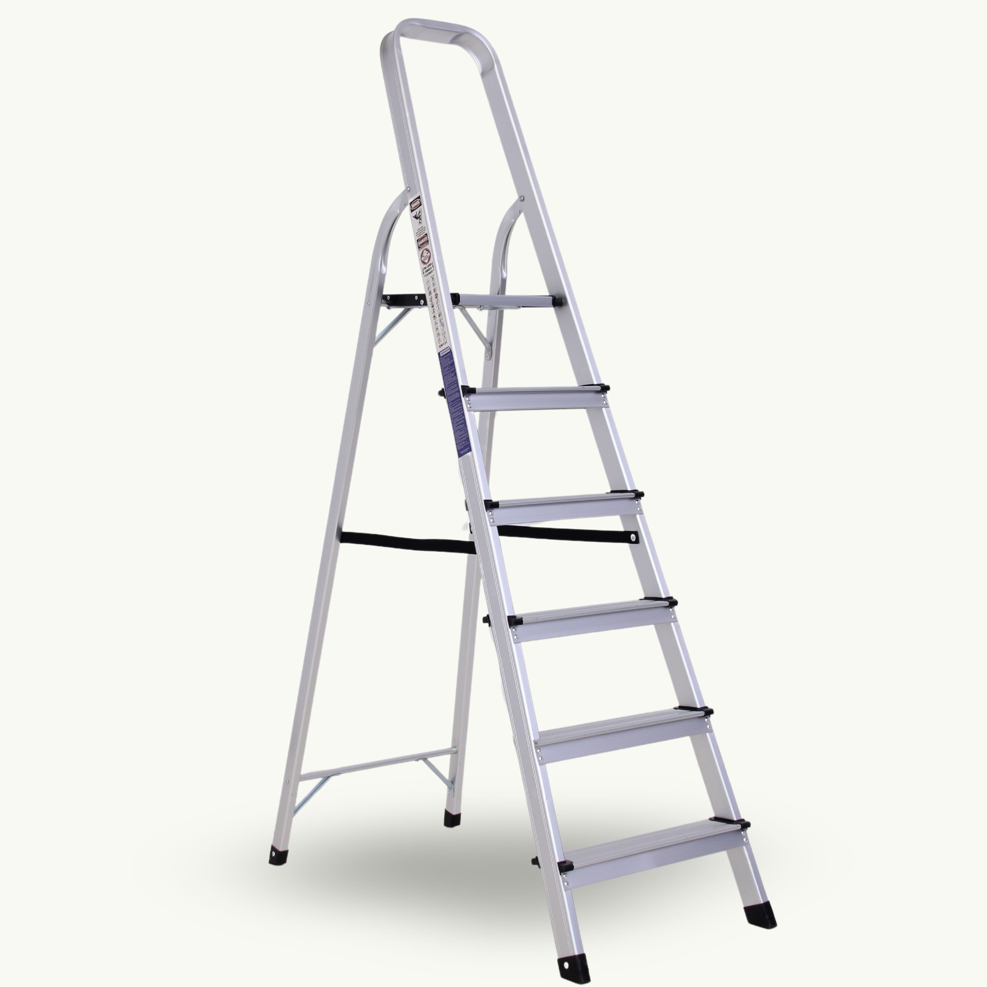(6 Step Ladder) Portable Small Step Ladder - Multi Purpose Step Ladders ...