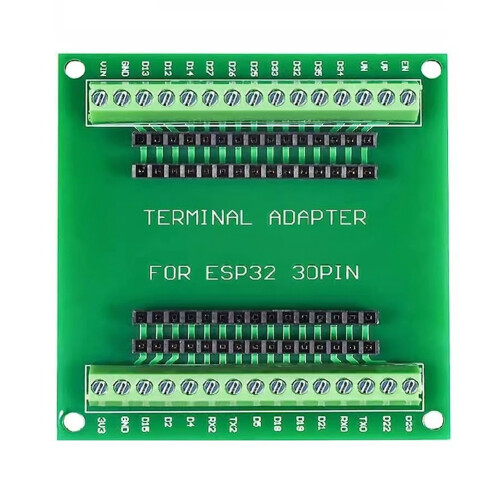 Gpio Breakout Board Compatible With 30 Pins Esp32 Development Board On Onbuy