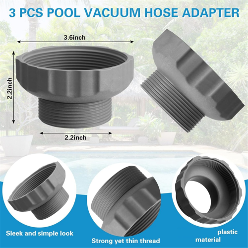 Pool Vacuum Hose Adapter Pool Skimmer Hose Adapter for Pool Parts on OnBuy