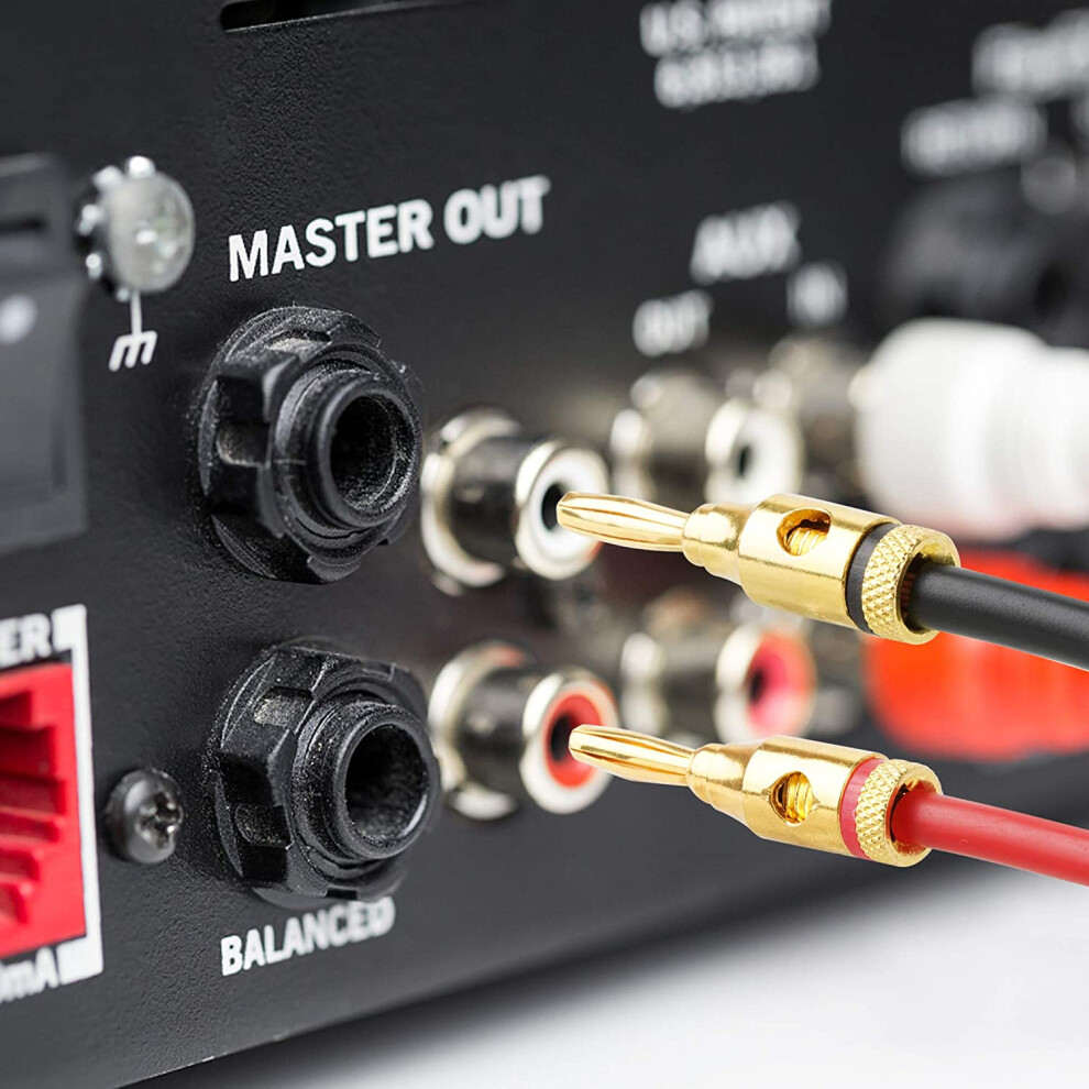 10 perechi de mufe banană pentru cabluri de difuzor, sisteme ...