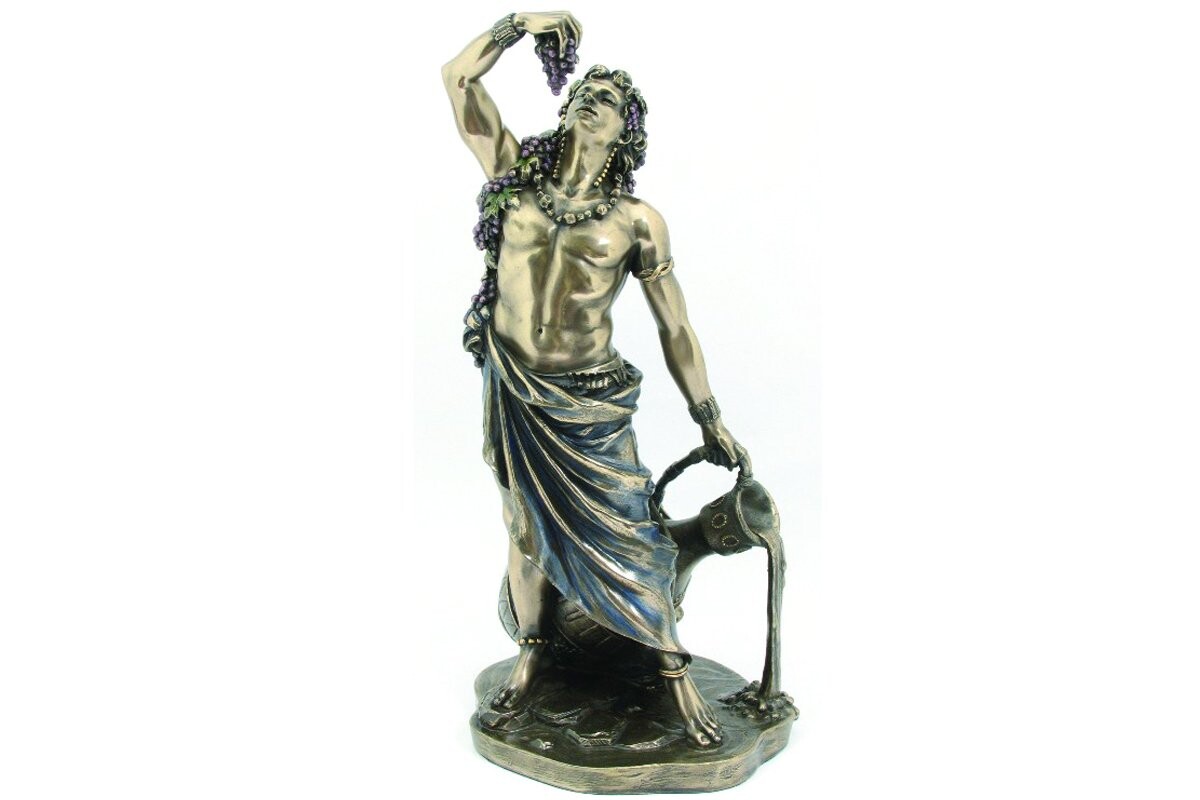 Pacific Giftware Dionysus Bucchus Greek Roman God of Wine Statue Real ...