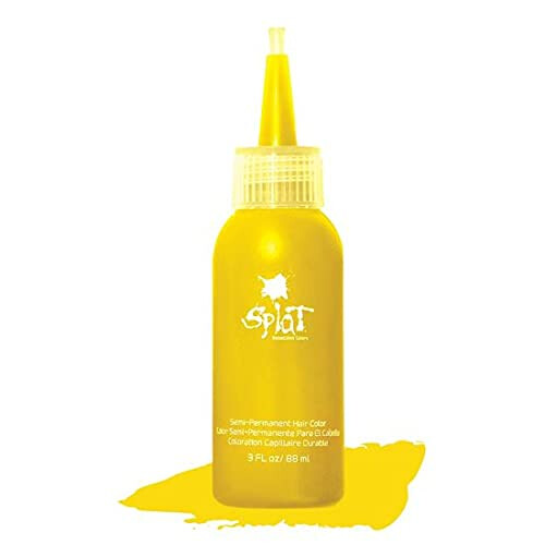 SPLAT Lemon Drop SemiPermanent Hair Color Yellow Complete Kit with ...