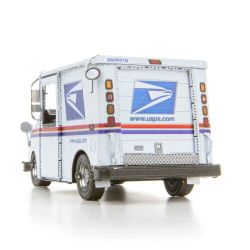 Metal Earth Fascinations USPS LLV Mail Truck 3D fm modellkszlet on OnBuy
