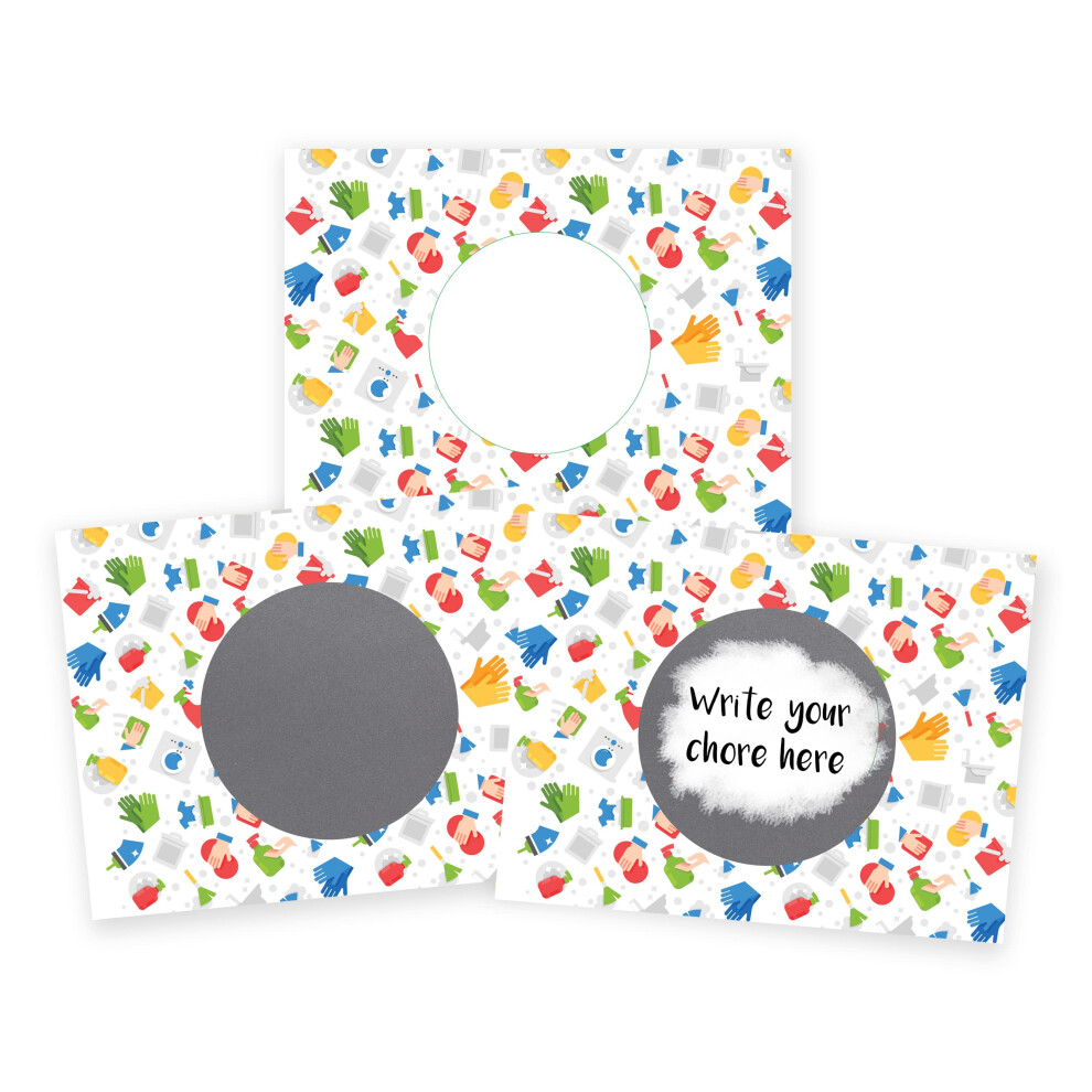 My Scratch Offs Chore Chart Scratch Offs DIY Make Your Own 20 Pack 3x4 ...