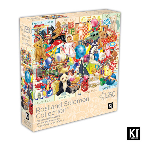KI Puzzle 550 Piece Puzzle for Adults Rosiland Solomon Childhood ...
