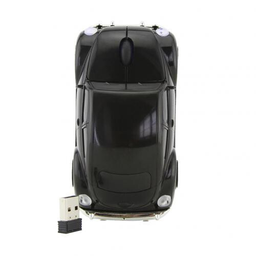 (black) Wireless Car Shape Computer Mouse Usb Optical Mini 3d Ergonomic ...