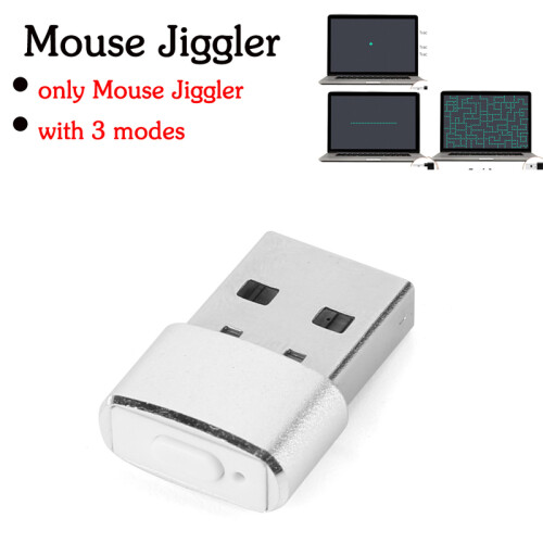 (Type 07) Mouse Jiggler Undetectable Mouse Mover Virtual Mouse Movement ...