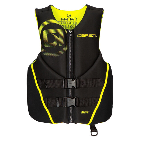 O'Brien Men's Traditional Neoprene USCGA Life Jacket Yellow Medium on OnBuy