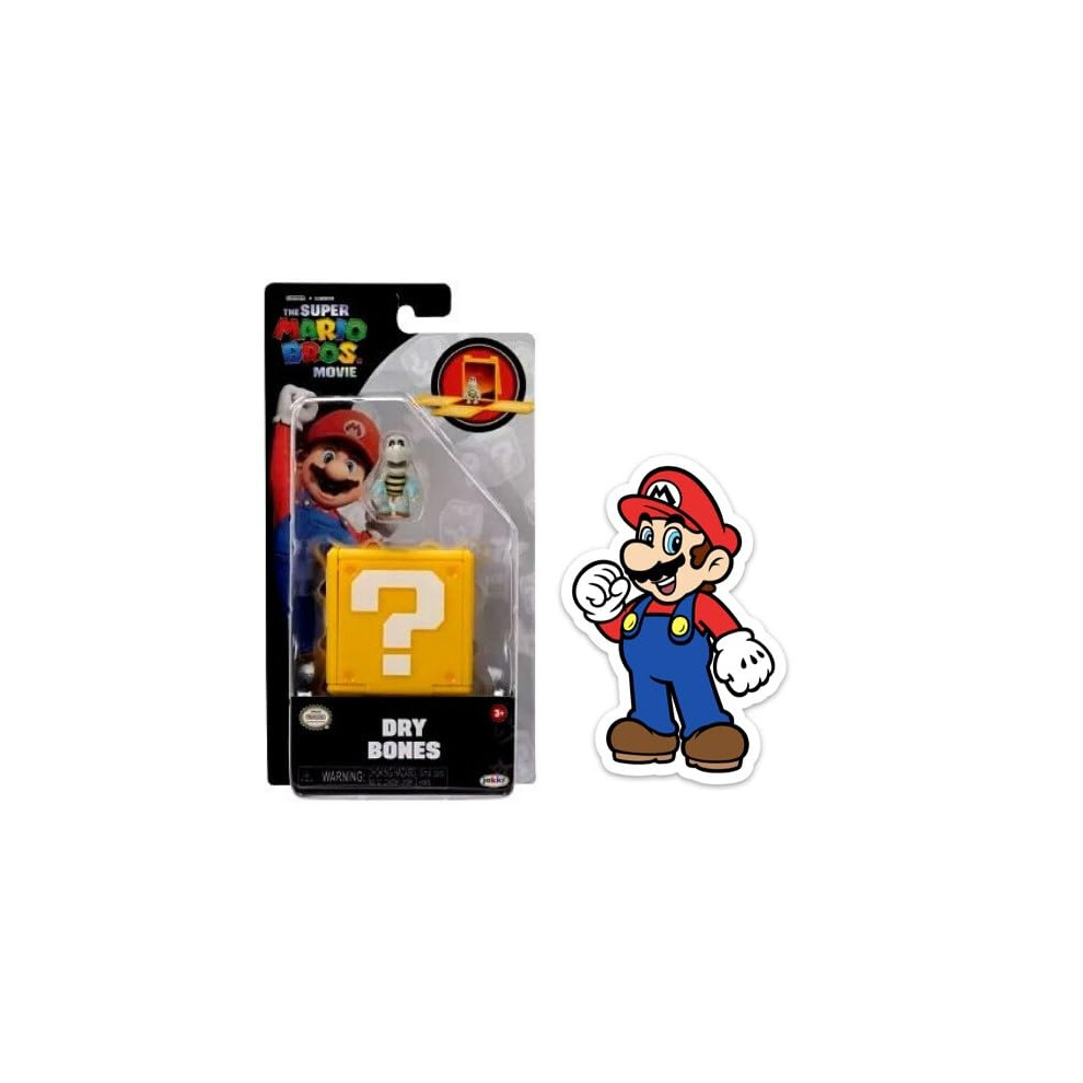 DER SUPER MARIO BROS. FILM 1,25 Zoll gro e Minifigur mit Fragezeichen ...