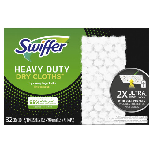 Swiffer Sweeper Heavy Duty Dry Multi-Surface-Tuch-Nachf llpackungen zum Bodenkehren und Reinigen ...