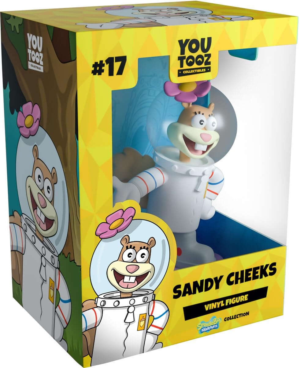 Youtooz Spongebob Squarepants Sandy Cheeks 4.7 Sandy Cheeks Vinyl ...