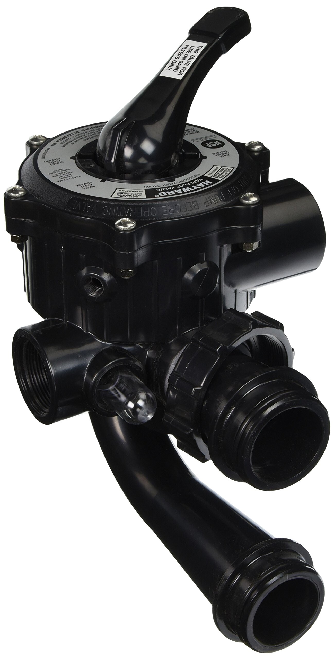 Hayward SPX0710X32 Side Mount Valve Replacement for Hayward Multiport ...