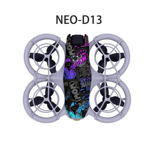 (NEO-D13) Individual Airplane Flying Machine Sticker for DJI NEO ...