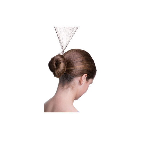 Bloch Unisex-Adult's Standard Hair Nets-3 Pack Brown one on OnBuy