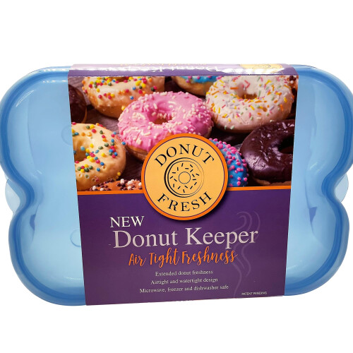 Donut Fresh Container Holds 6 Donuts Reusable Donut StorageDonut Saver ...