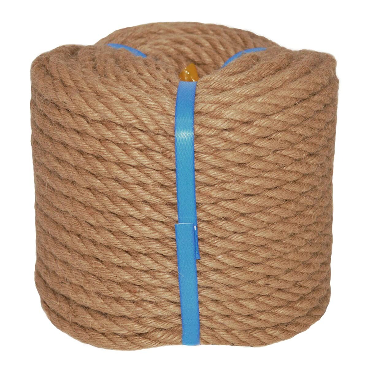 Natural Jute Rope Hemp Rope (1/2 in x 165 ft) Thick Jute Twine for Cra ...