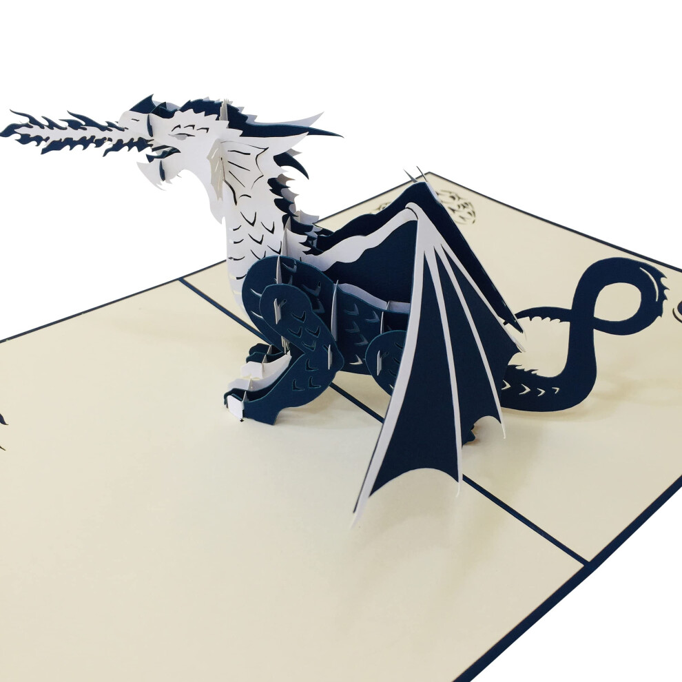 Card Pop Up Dragon de Devine Cards | Felicitari de aniversare 3D pentru ...