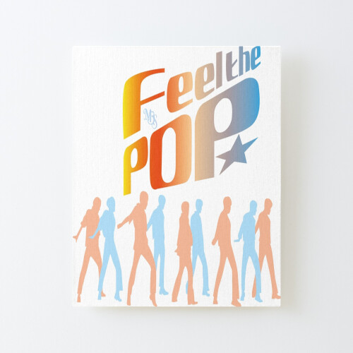 Framed Canvas Print SILHOUETTE design inspired by the group ZB1 in the ...