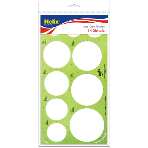 Maped Helix Large Circle Drawing Template - Precision Drafting & Drawing - Enhanced Accuracy ...