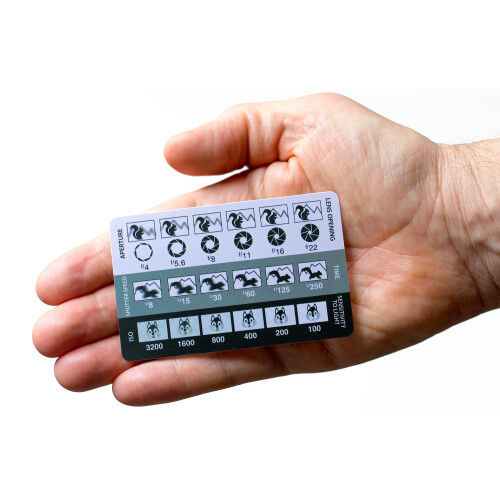 DSLR/mirrorless Photography Cheat Sheets Credit Card Size Reference ...