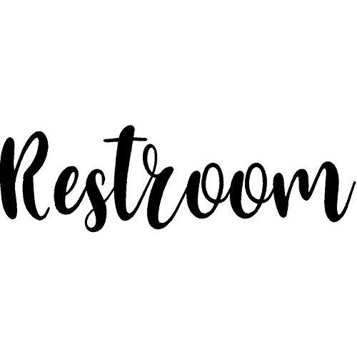 CreativeSignsnDesigns Door Vinyl Decal - Pantry Restroom Closet Water ...