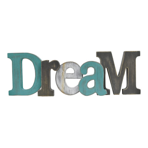 Waroom Home Rustic Wood Home Sign Decor Decorative Block Word Sign Home ...