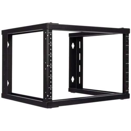NavePoint 6U Wall Mount Rack - 6U Server Rack for 19 Inch IT Equipment ...