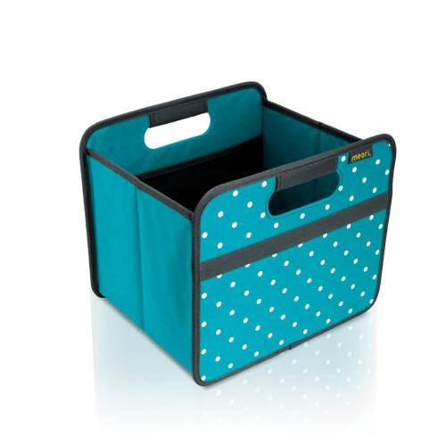 meori Small Collapsible Storage Bin Fabric Storage Cube with Dual ...