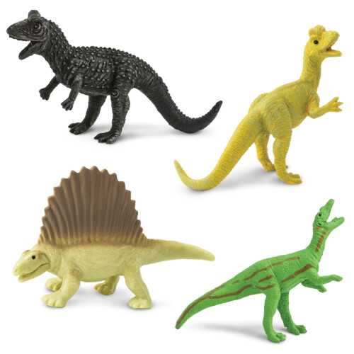 Safari Ltd. Vleesetende dinosaurussen TOOB - Set van 12 minifiguurtjes ...