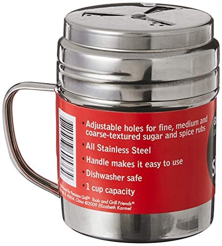 HIC Kitchen Adjustable Ruck Shaker avec des trous pour les ...