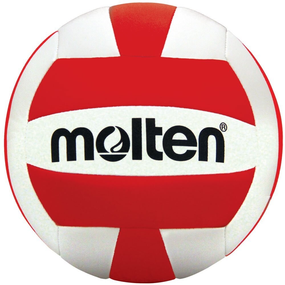Molten Recreational Volleyball - Red Red/White Official (MS500-RED) on ...