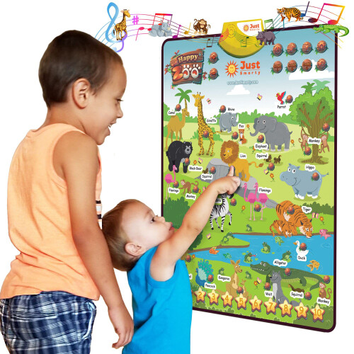 Animales del Zool gico Just Smarty: Juguetes de aprendizaje para ni os ...