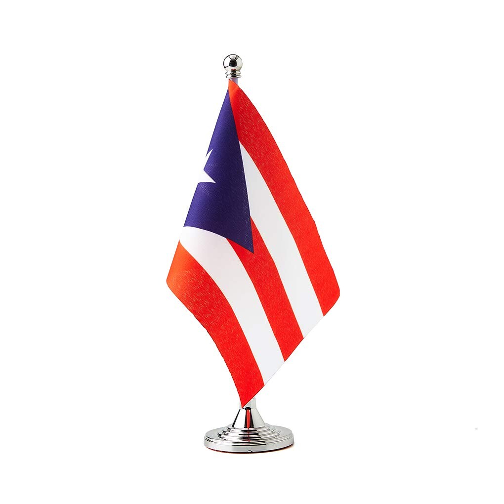 Puerto Rico Flag Puerto Rican Table Desk Small Mini Flags Decorations ...