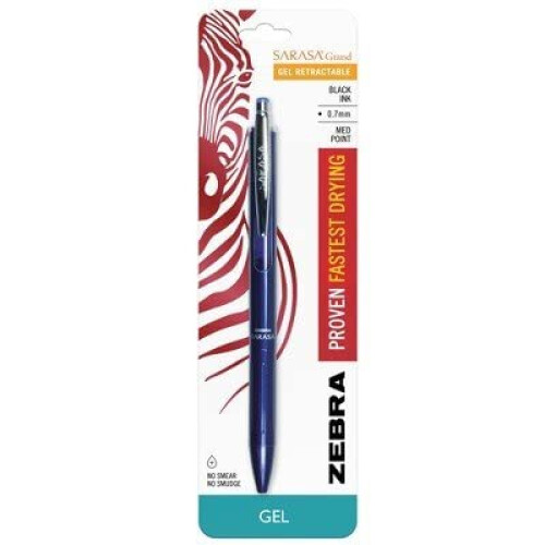 Stylo gel Sarasa Grand - Stylo Zebra Noir on OnBuy