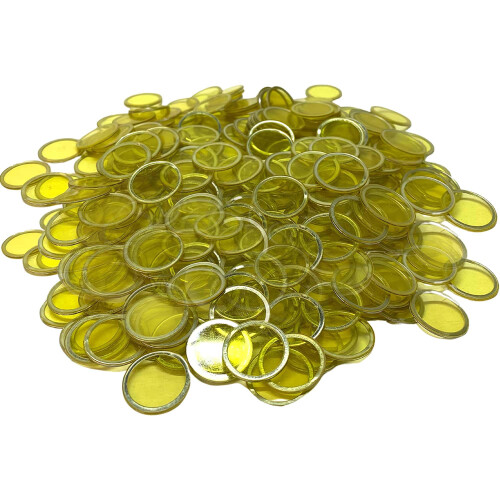 MR CHIPS Magnetic Bingo Chips with Metal Edge 3/4 Inch - 300 Upgraded ...