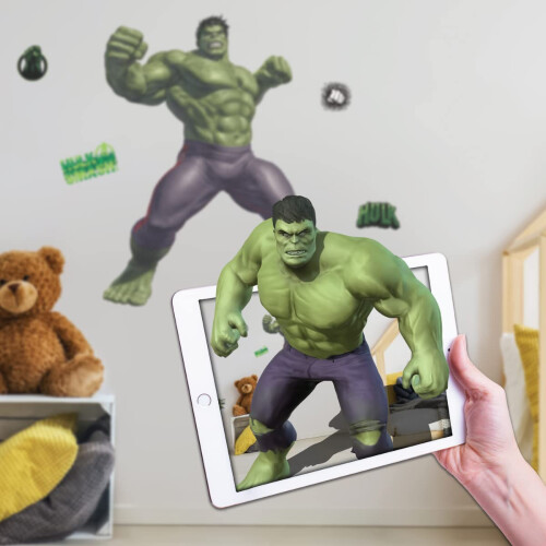 WALL PALZ Marvel The Incredible Hulk Wall Decals - Hulk Wall Decor wit ...