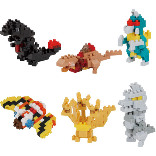nanoblock - Godzilla Assortment 1 (Blind Box Complete Set) mininano Series Building Kit on OnBuy