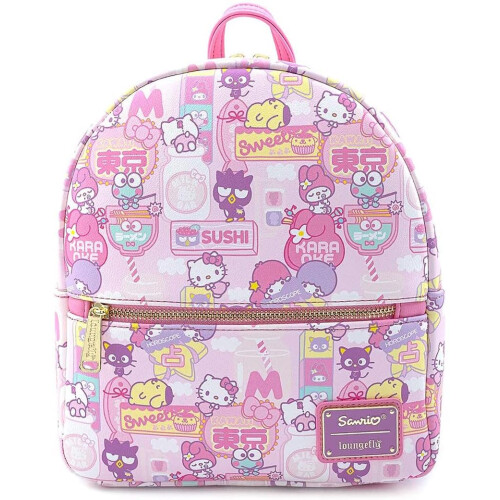 Loungefly Sanrio Hello Kitty Kawaii Convertible Double Strap Shoulder ...