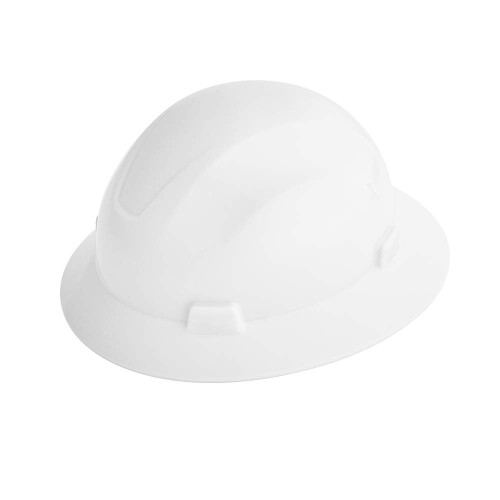 Jackson Safety Advantage Series Full Brim Hard Hat - 4-Point Rapid Dial ...