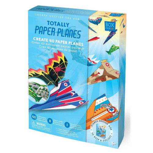 BOX CANDIY Totally Paper Planes Fold and Fly Origami Art Set in ...