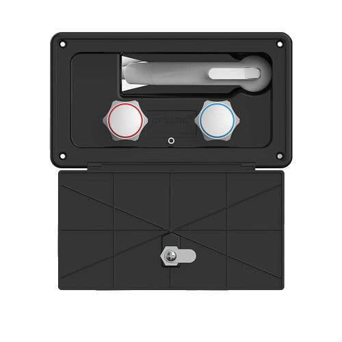 ITC Fontana RV or Boat Exterior Shower Box Kit Faucet with Shower Head ...