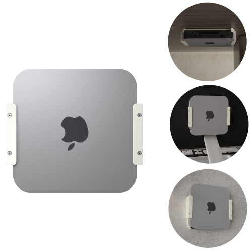 Hosanwell Mac Mini Mount | Custom Mount for The Mac Mini VESA ...