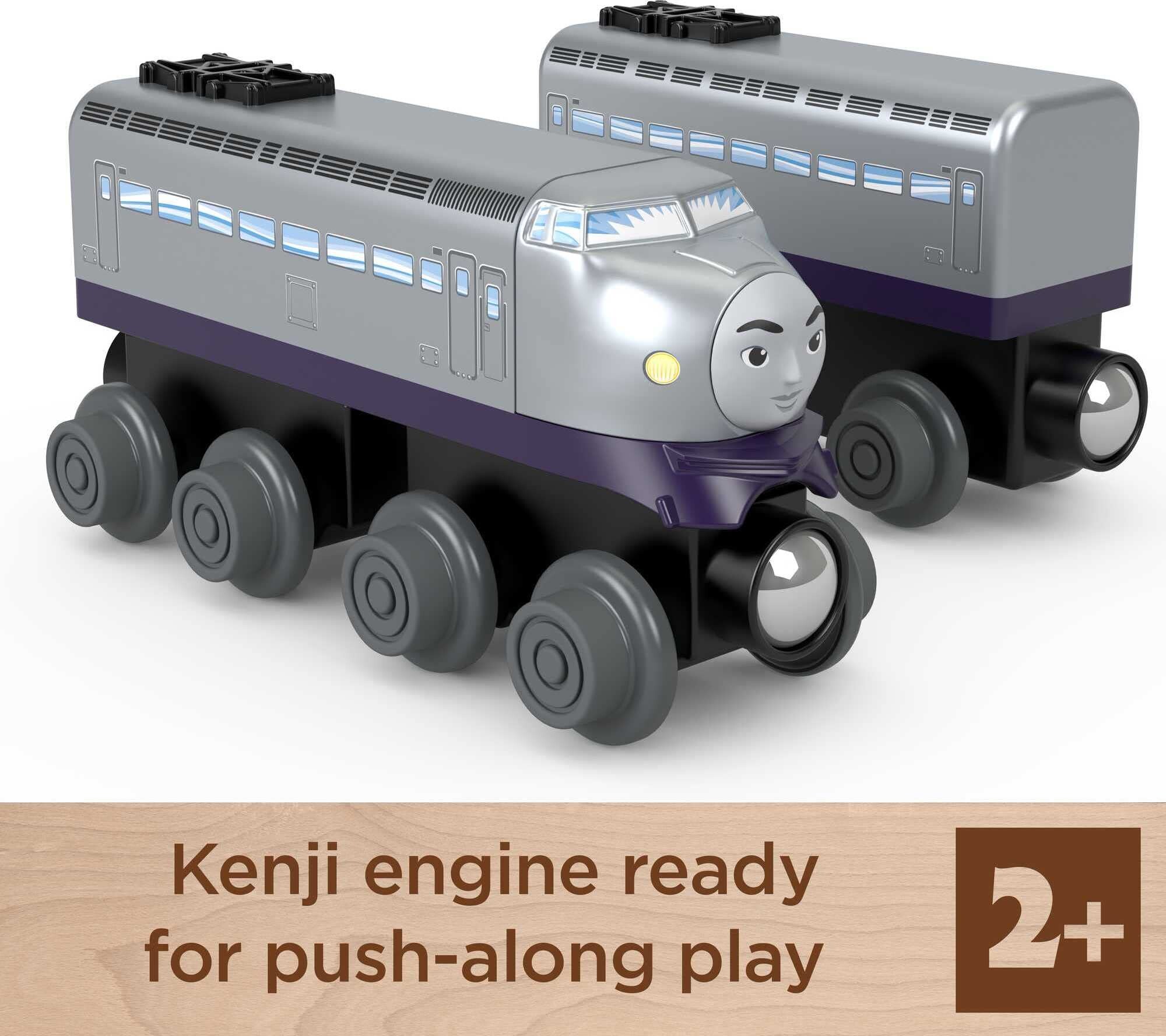 Thomas & Friends Wooden Railway Train Train Kenji Push-Along Wood ...